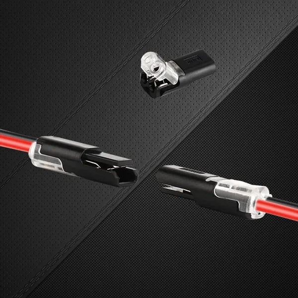 Waterproof 2-Pin Snap Connectors with Locking Buckle – ALSAVO®